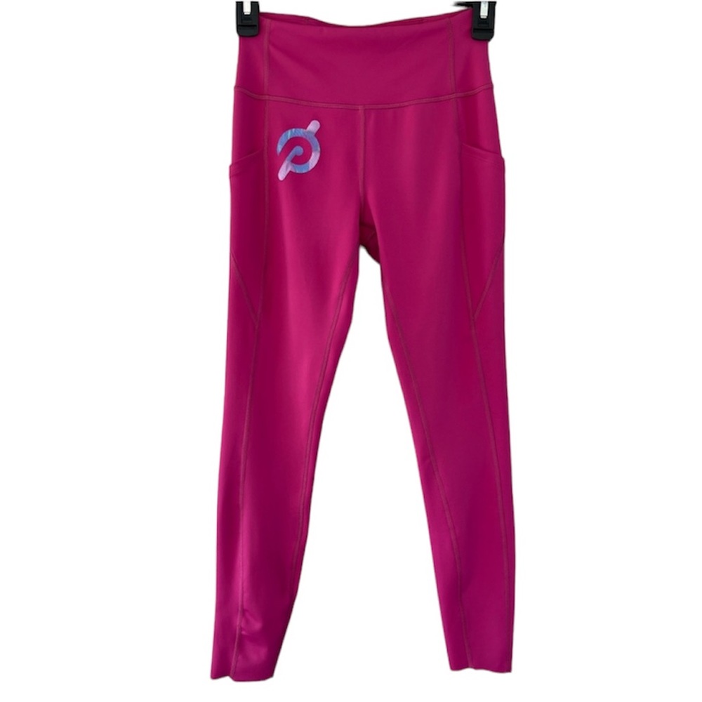 Peloton Move Tulip Hem Hot Pink Athletic Workout Spin… - Gem